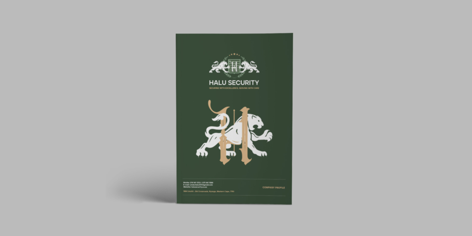 Security Company Profile Design and Website Design South Africa - Mash ...