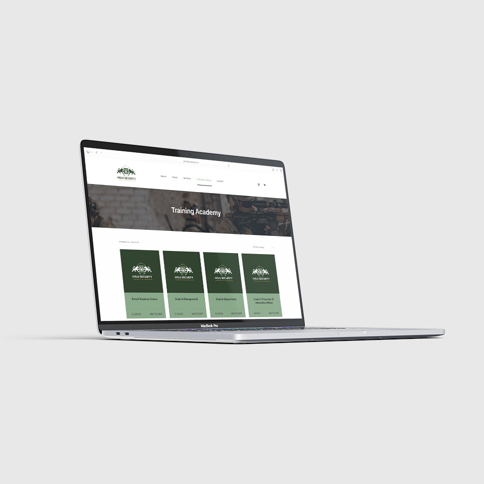 Security Company Profile Design and Website Design South Africa - Mash ...