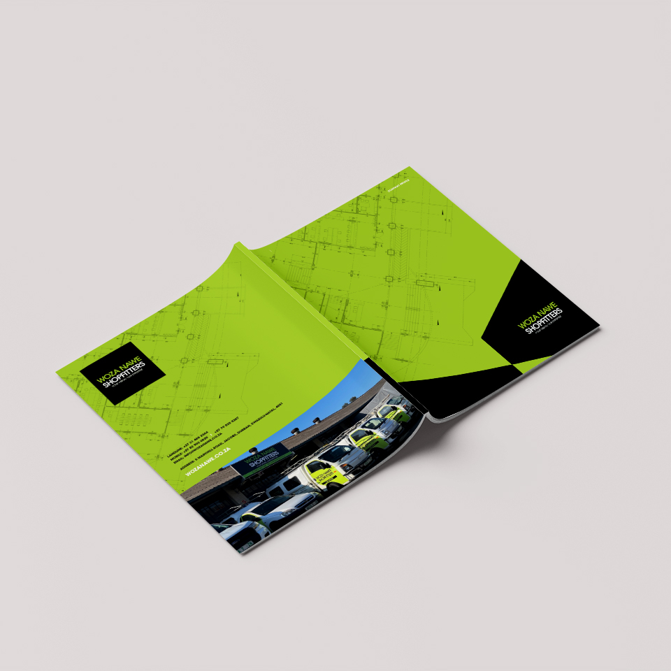 Joinery and Shopfitting Company Profile Design - Mash Up Creative ...